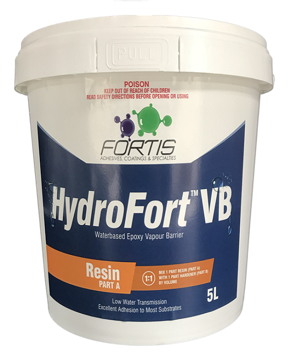 HydroFort™ VB - Water-based Epoxy Vapour Barrier – Fortis Adhesives ...